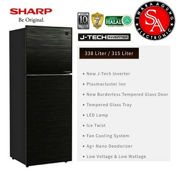 Jual Kulkas 2 Pintu Sharp J-Inverter Type: SJ-426GI (MK) (Khusus Medan) | Shopee Indonesia
