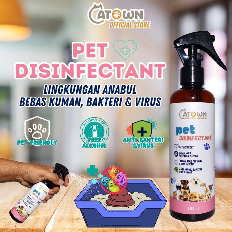 Jual Catown Cairan disinfectant Antiseptik Anti Kuman virus anti ...