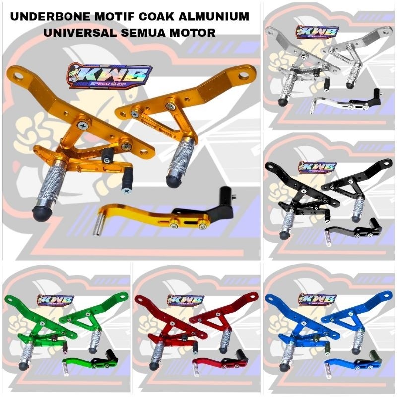 Jual Underbone universal motif coak set operan perseneling almunium ...