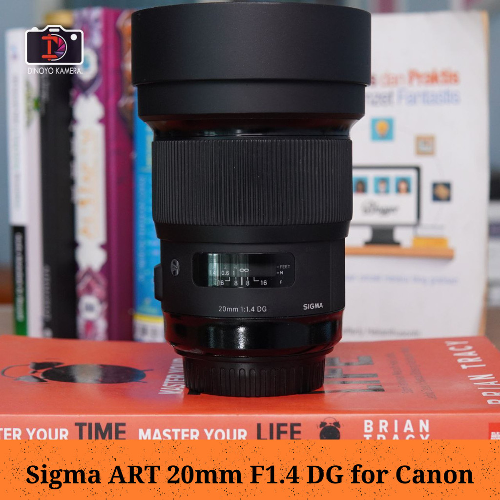 Jual Lensa Sigma ART 20mm F1.4 DG for Canon Kondisi Fungsional Normal ...