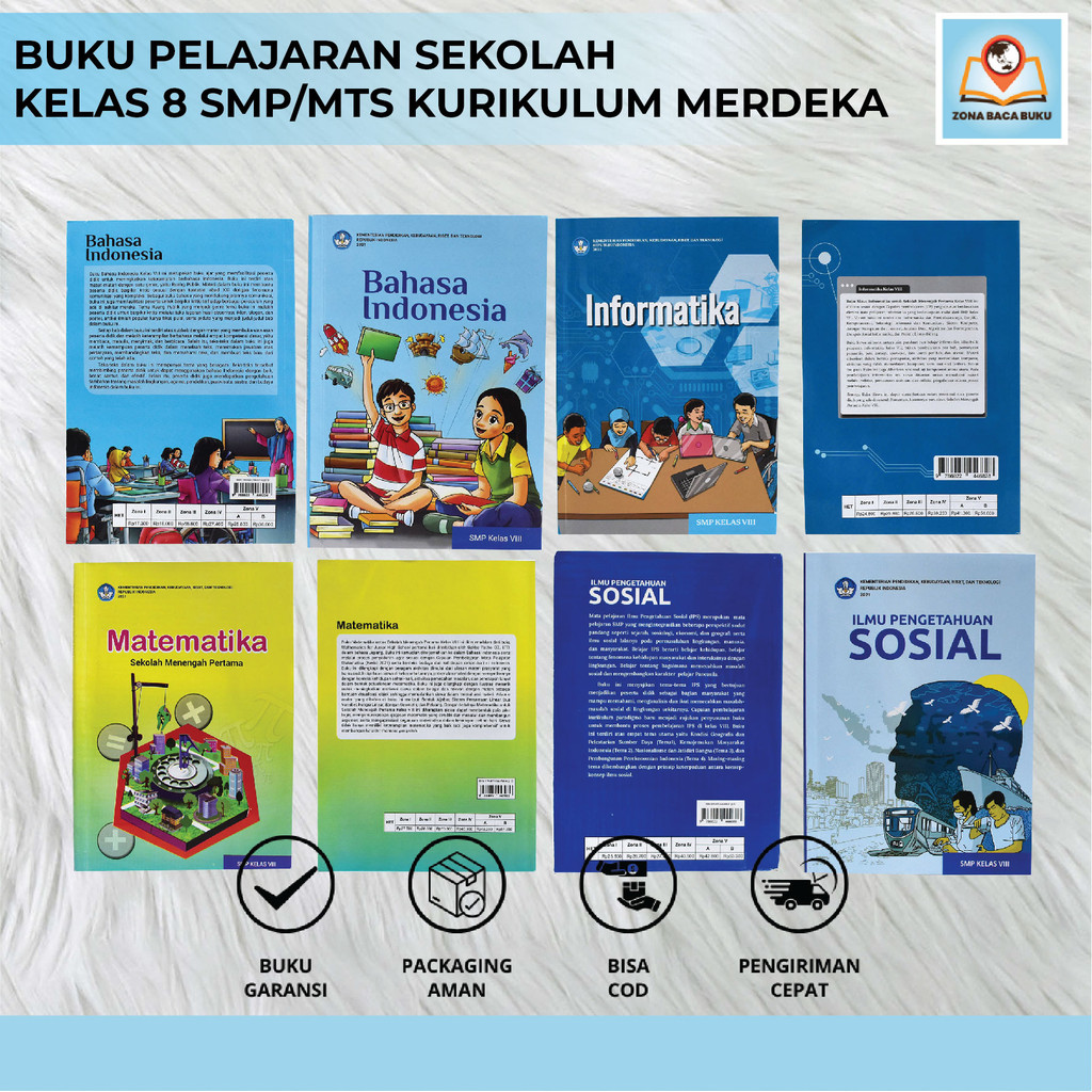 Jual Buku Kurikulum Merdeka Kelas 8 Siswa Kelas Viii Smp/mts Kurikulum Penggerak Revisi ...