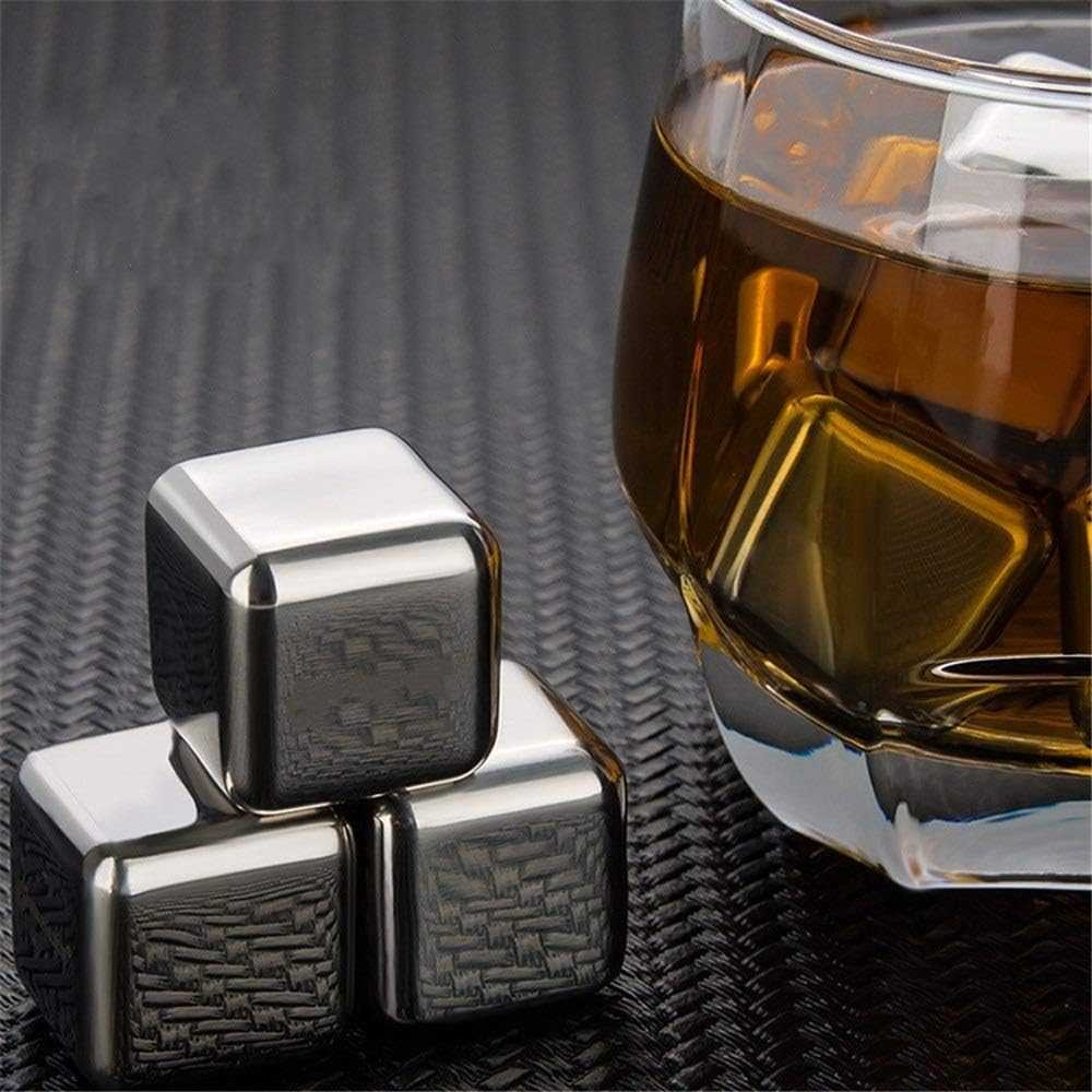 Jual Es Batu Stainless Steel Ice Cube | Es Batu Reusable Stainless ...