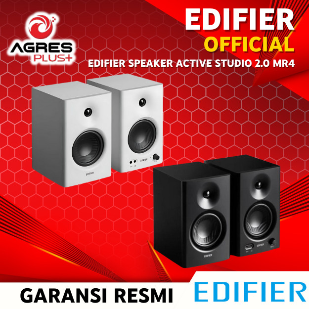 Jual Edifier MR4 / MR 4 Powered Studio Monitor Speakers Active Speaker ...