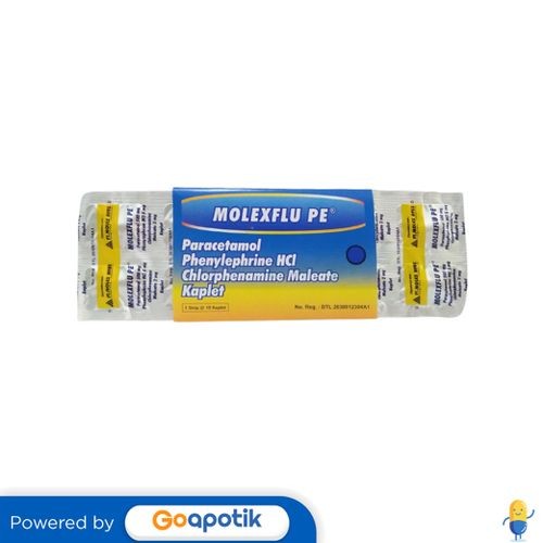 Jual Molexflu Pe Strip 10 Kaplet | Shopee Indonesia
