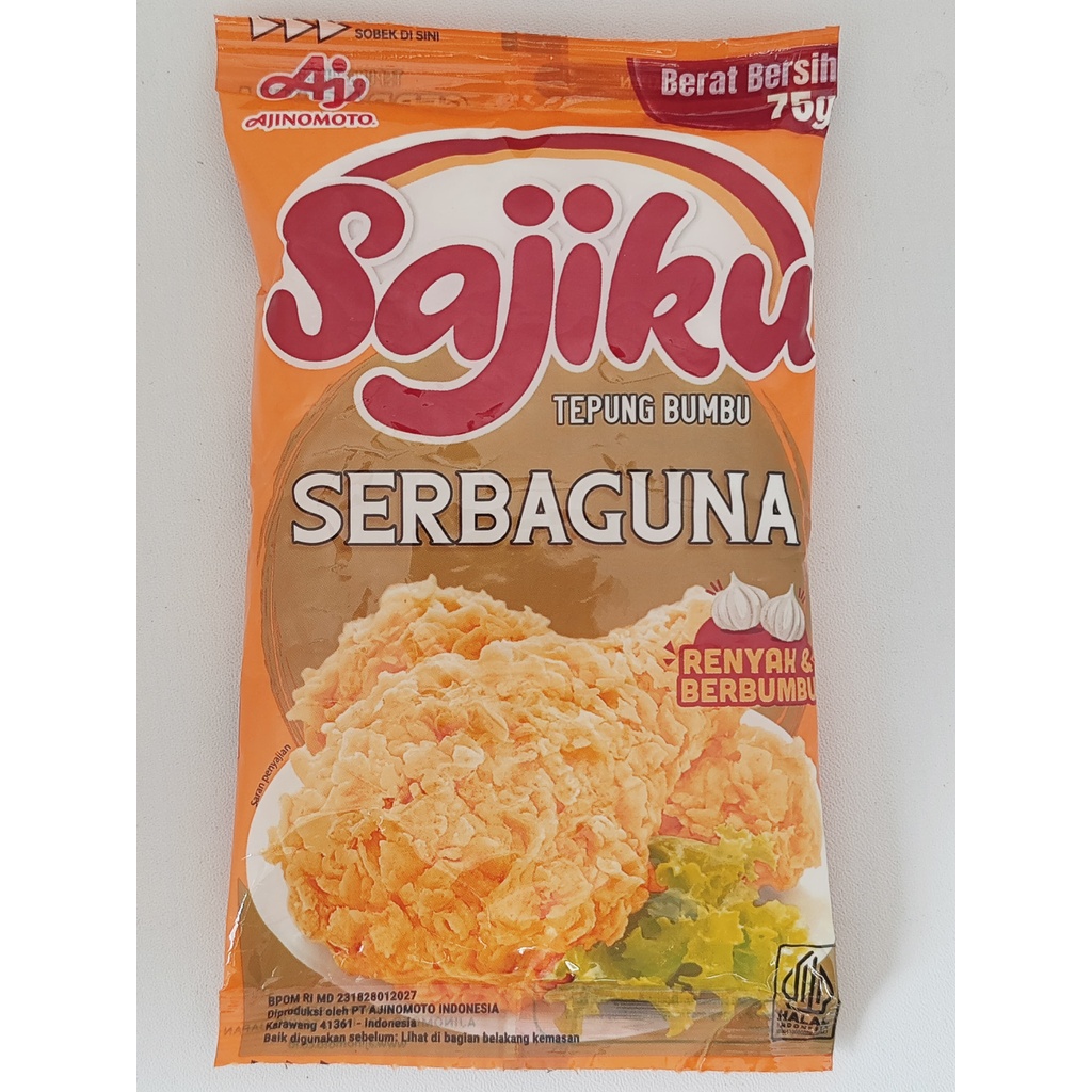 Jual Sajiku Tepung Bumbu Serbaguna 75 gram | Shopee Indonesia
