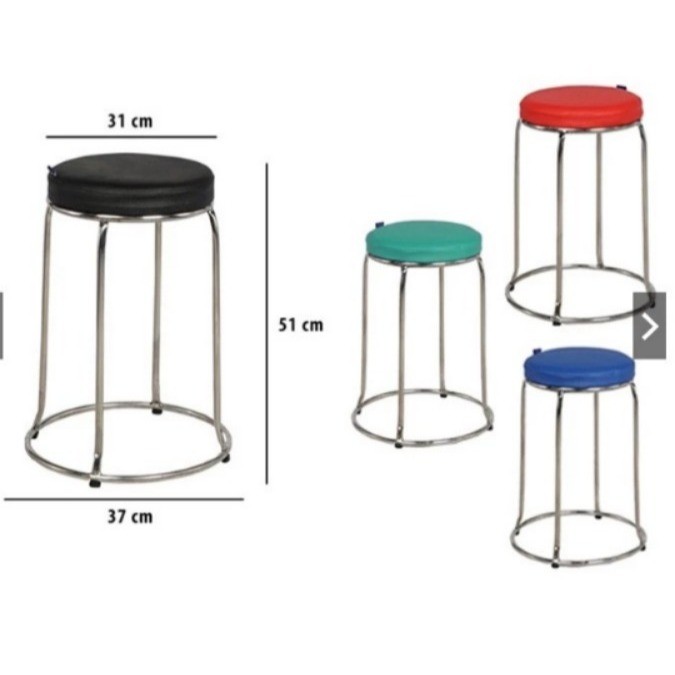 Jual SHENARLARIS88 - ARIANA CHAIR KURSI BULAT BESI KURSI PORTABLE KURSI ...