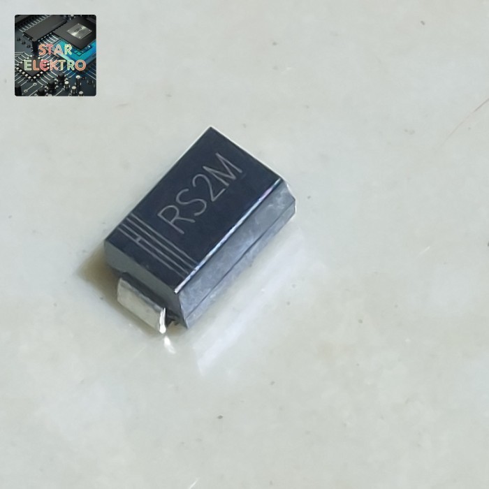 Jual RS2M Do-214AC SMD SMA FR207 2A 1000V RS2M-13-F Dioda Diodes Fast ...
