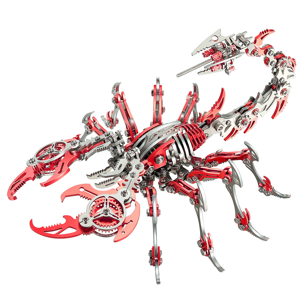 Jual 3d Metal Constructor Puzzle Scorpion Model kit Simulation ...