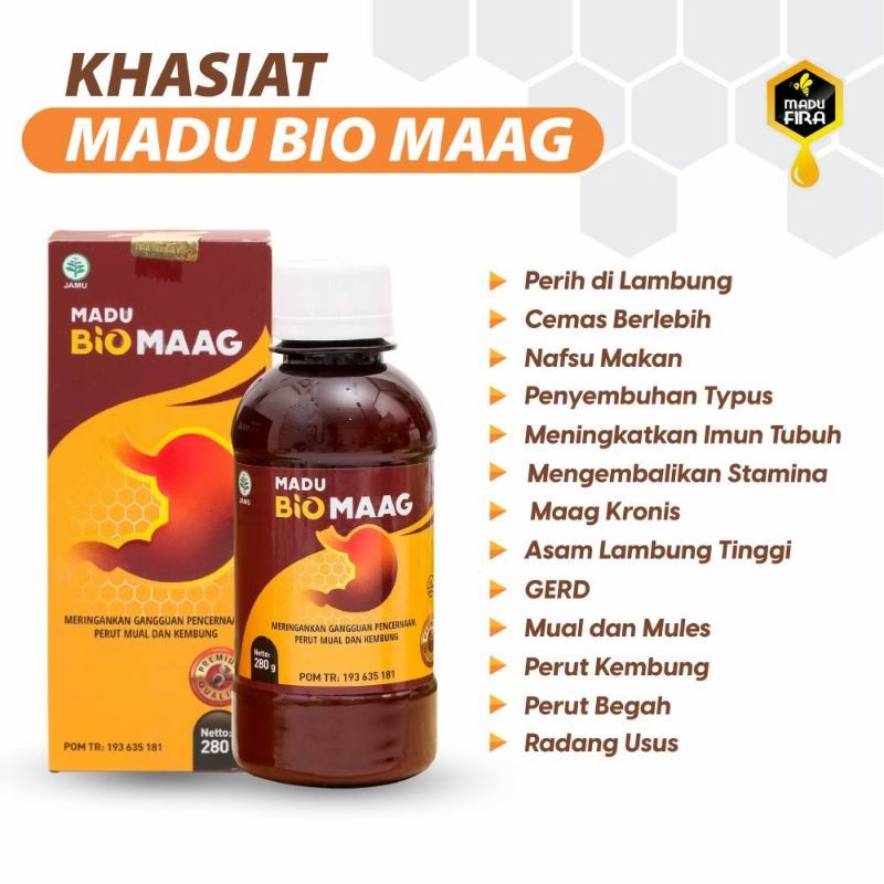 Jual Madu Biomaag Asli Biomag Obat Herbal Asam Lambung Bukan Madu ...