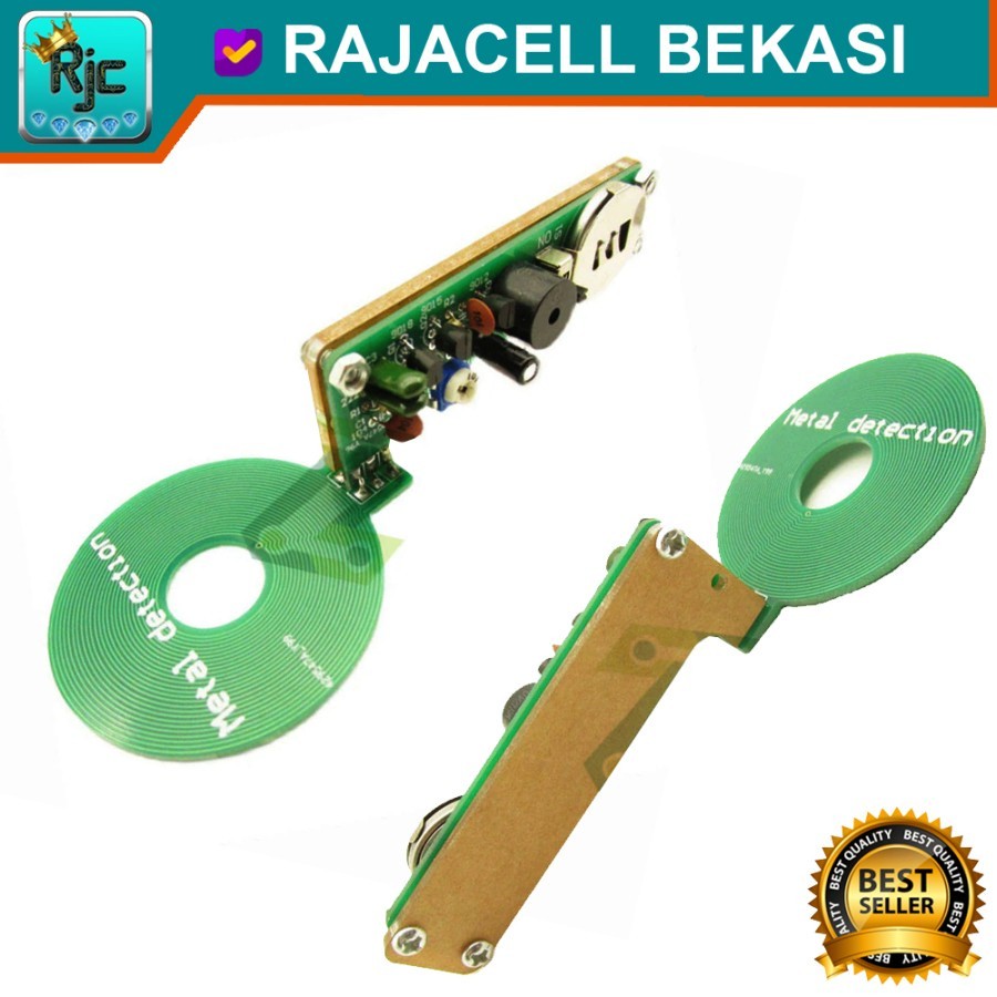 Jual DIY KIT Metal Detector Detektor Logam Besi Belajar kit Elektronik ...