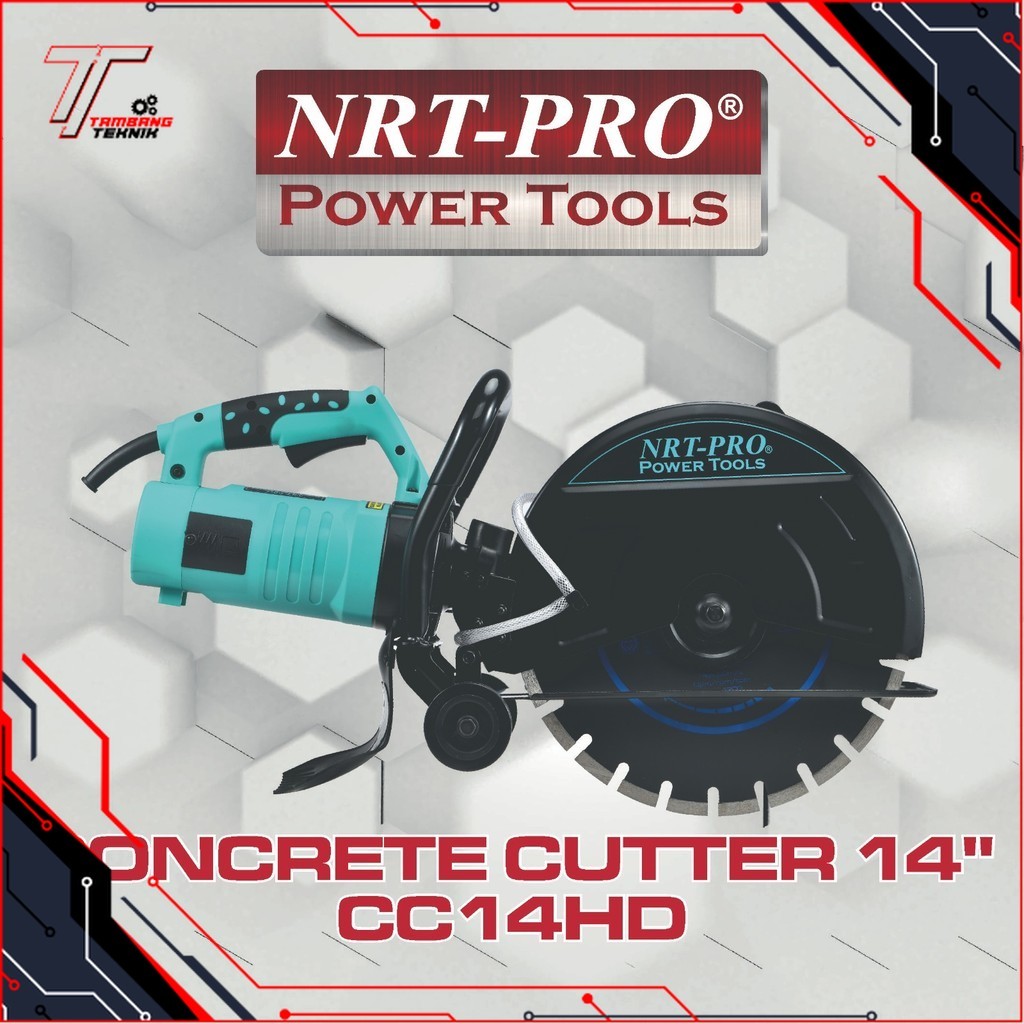 Jual CONCRETE CUTTER / MESIN POTONG ASPAL BETON KAPUR 14" CC 14 HD NRT ...