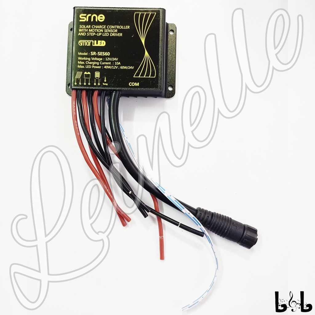 Jual SRNE Solar Charge Controller with Motion Sensor and Step-Up LED ...