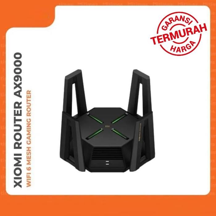 Jual Xiaomi AIoT Router AX9000 WiFi 6 Gamming AX 9000 Mbps 4K QAM 256 ...