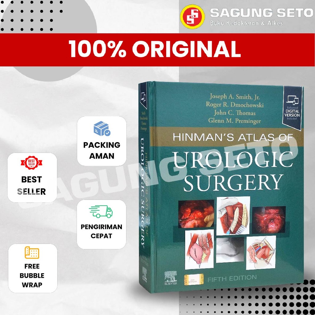 Jual BUKU HINMANS ATLAS OF UROLOGIC SURGERY 5ED - JOSEPH S SMITH / BUKU UROLOGI | Shopee Indonesia