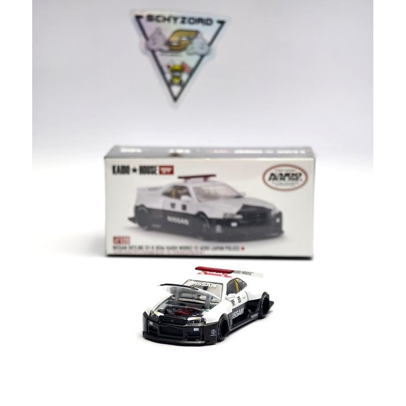 Jual Mini GT x Kaido House Nissan Skyline GT-R R34 Kaido Works V2 Aero ...