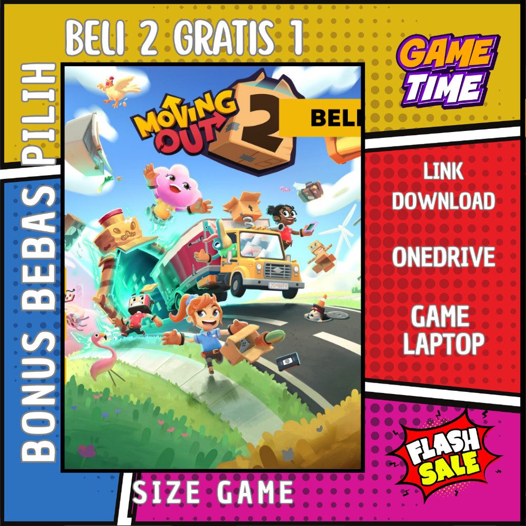Jual MOVING OUT 2 - GAME PC - GAME LAPTOP - PC GAMES - BELI 2 GRATIS 1 ...
