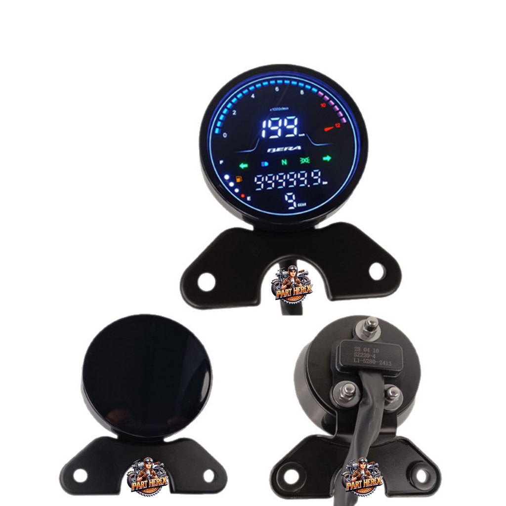 Jual Speedometer Digital Universal Motor Custom W175 Benelli Scorpio ...