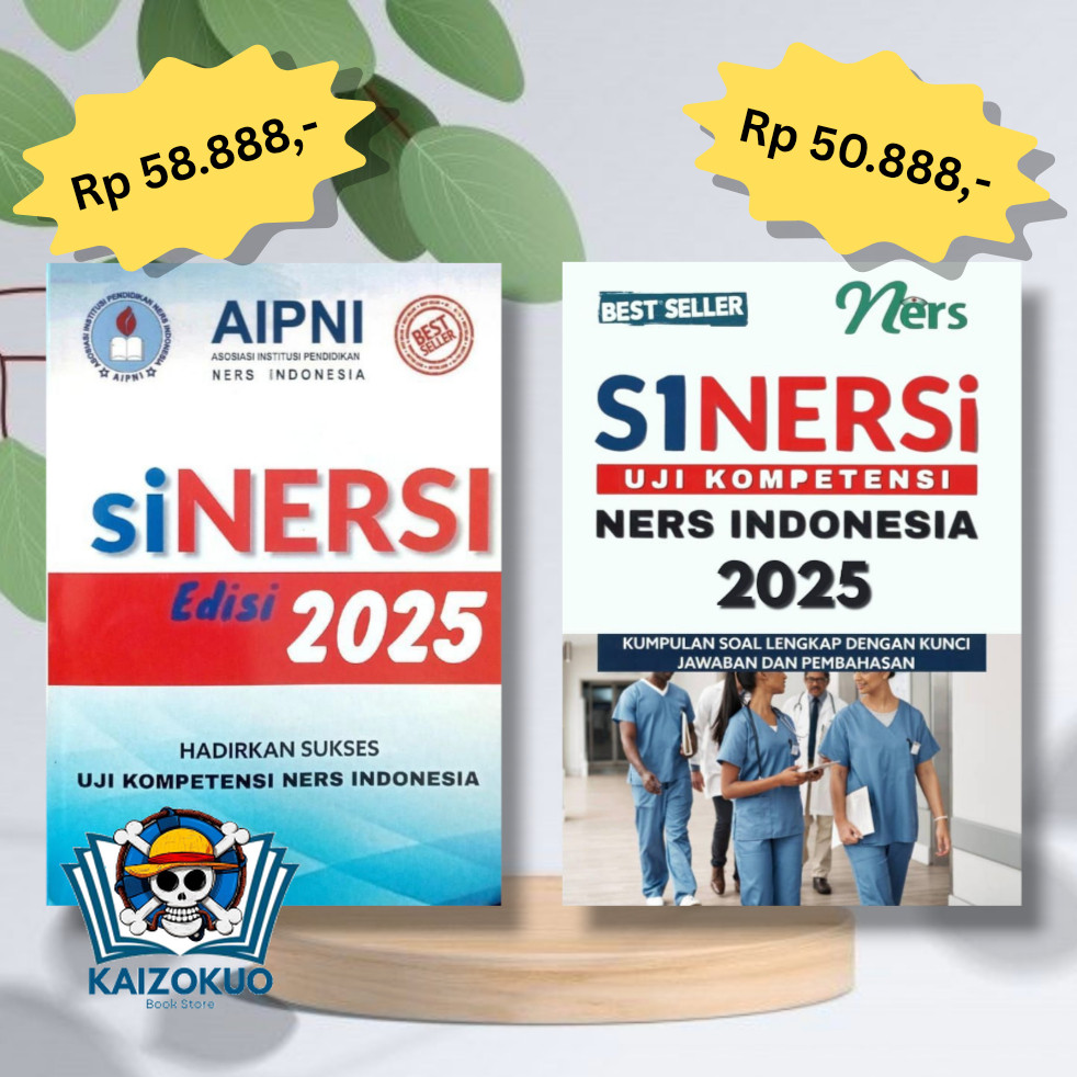 Jual Buku SINERSI 2025 INDONESIA | SINERSI 2025 AIPNI UJI KOMPETENSI ...