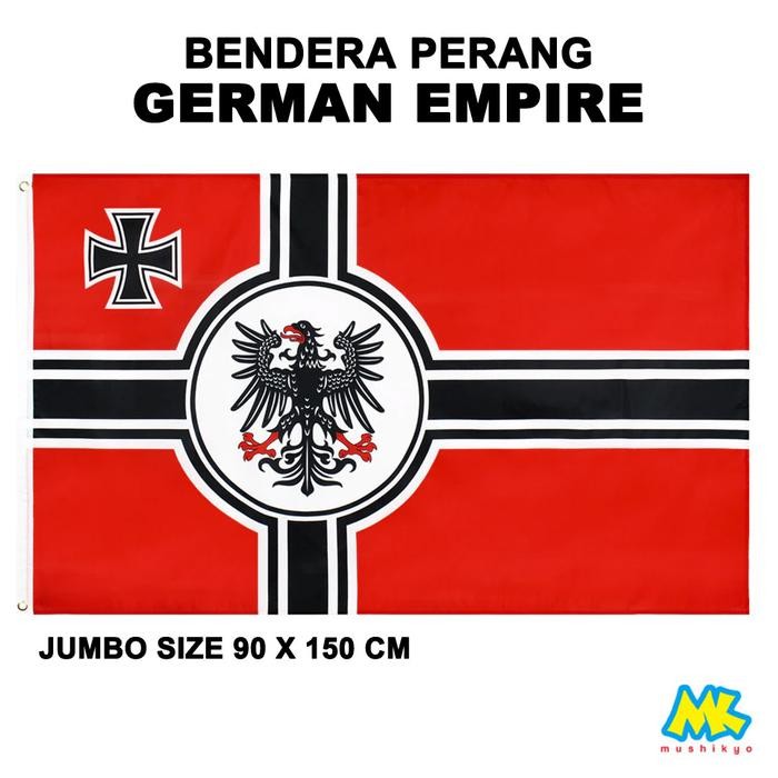 Jual Bendera Perang Jerman / German Empire War Flag | Shopee Indonesia