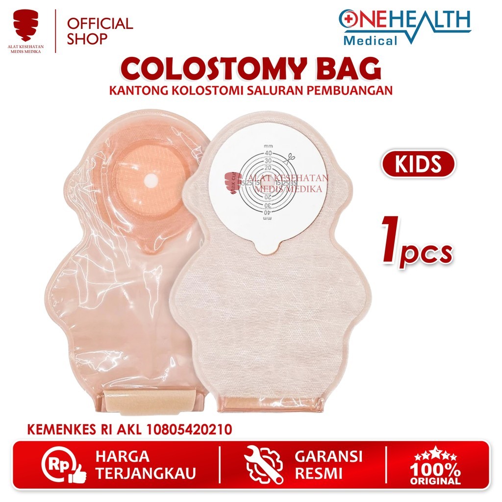 Jual OneHealth Colostomy Bag Kids Kantong Kolostomi Anak Kantung Terapi ...