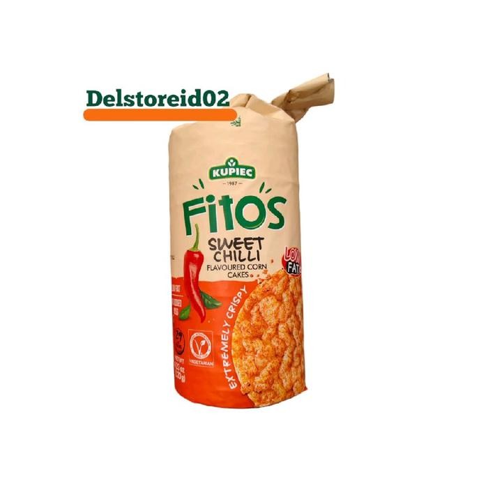 Jual Kupiec fitos sweet chilli flavoured corn cakes low fat 120gr ...