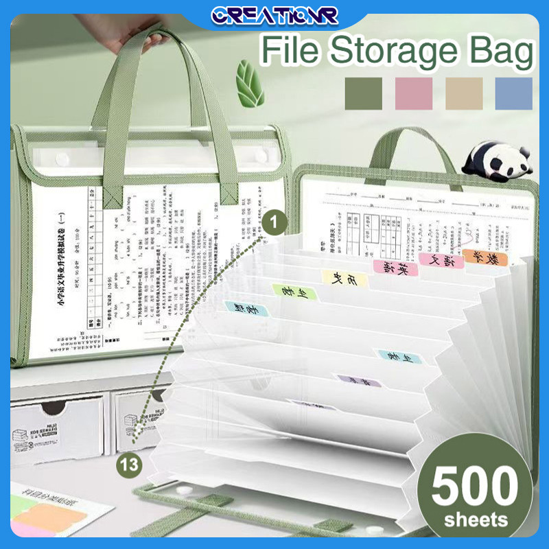 Jual Gratis (label Klasifikasi Warna)Tas Dokumen 13 Sekat A4/File ...