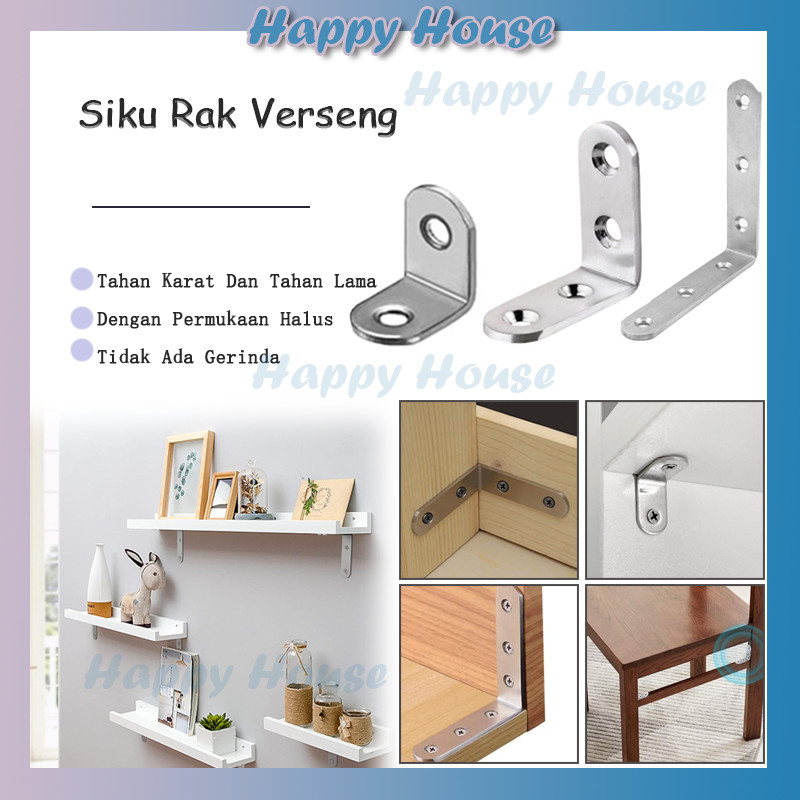 Jual Siku L Stainless Steel / Plat Siku L /Bracket Siku Penyangga Rak ...