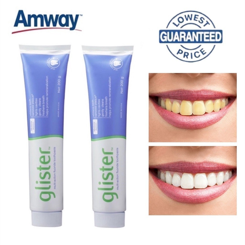 Jual Amway Glister Multi-Action Fluoride Toothpaste (200gr) Pasta gigi ...
