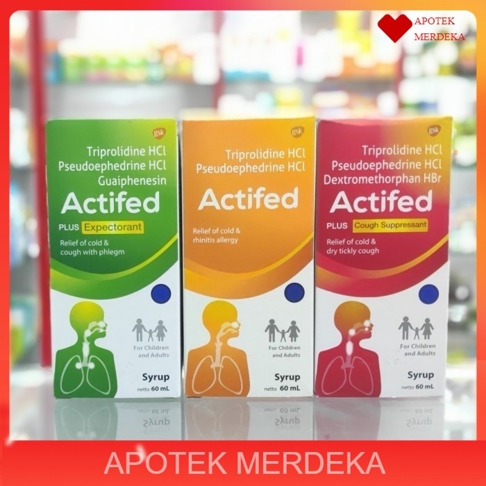 Jual Actifed Hijau Terlengkap & Harga Terbaru April 2026 | Shopee Indonesia