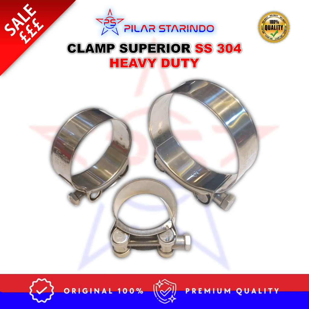 Jual Pilar Klem Superior Ss 304 17-19/20-22/23-25/26-28/29-31 / Klem ...