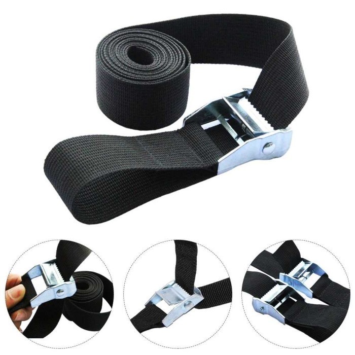 Jual Tali Pengikat Barang 5 Meter Cargo Strap Bagasi Mobil Motor ...