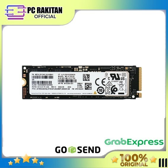 Jual SSD SAMSUNG ENTERPRISE NVME PM9A1 512GB / 1TB | Shopee Indonesia