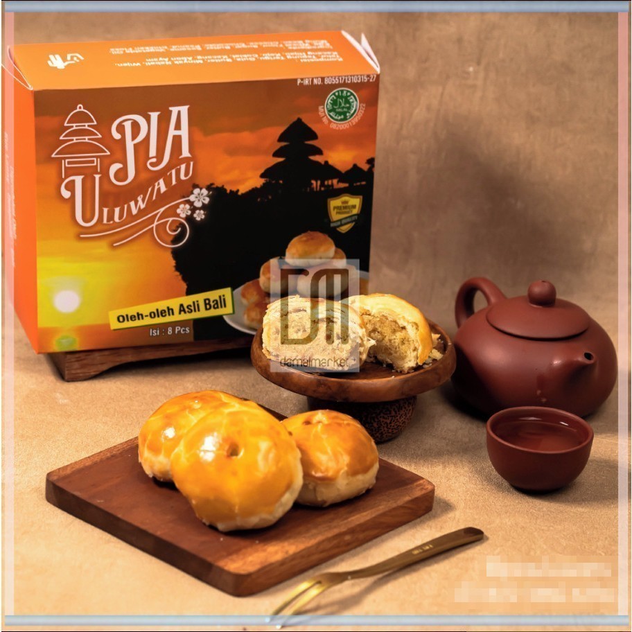 Jual Pia Uluwatu Kacang Hijau Ijo Coklat Keju Durian Makanan Jajanan ...