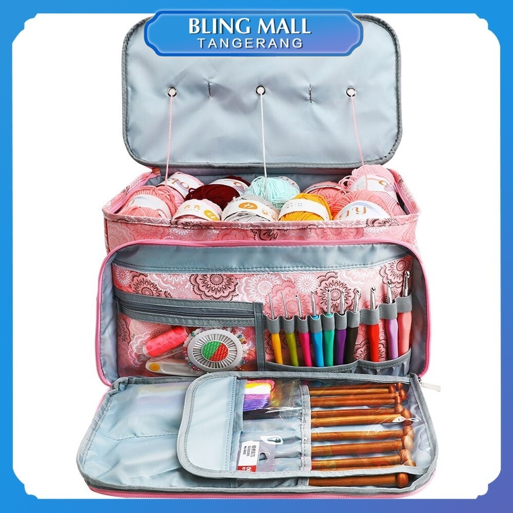 Jual 58 Buah Crochet Kit Beginner Portabel Alat Merajut Untuk Pemula ...