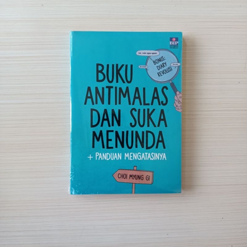 Jual Buku Anti Malas Dan Suka Menunda | Choi Miyung Gi | Shopee Indonesia
