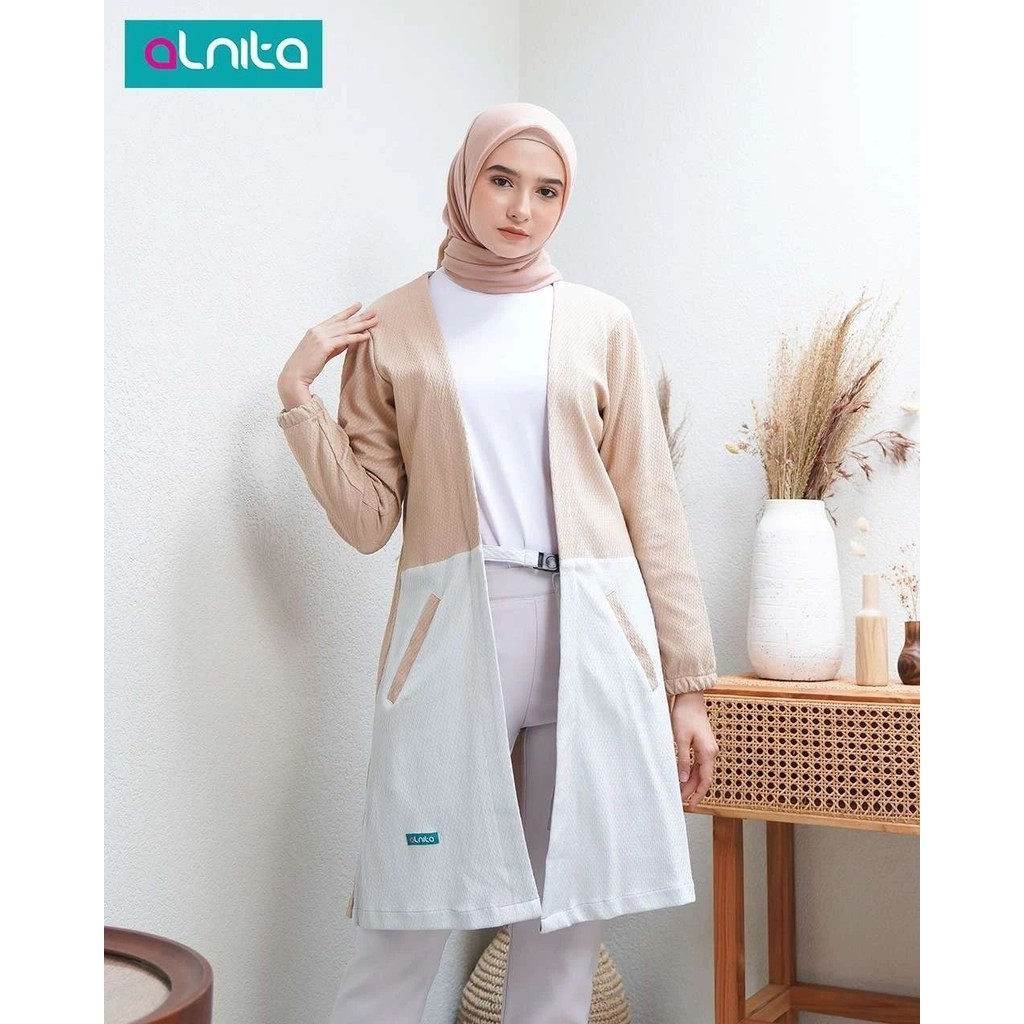 Jual FSH Liony Cardigan Outer Wanita Dewasa Terbaru Alnita by Nibras ...