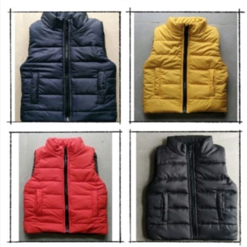 Jual KEREN Remokid Rompi polos Anak Laki Laki dan Perempuan Jaket Vest ...