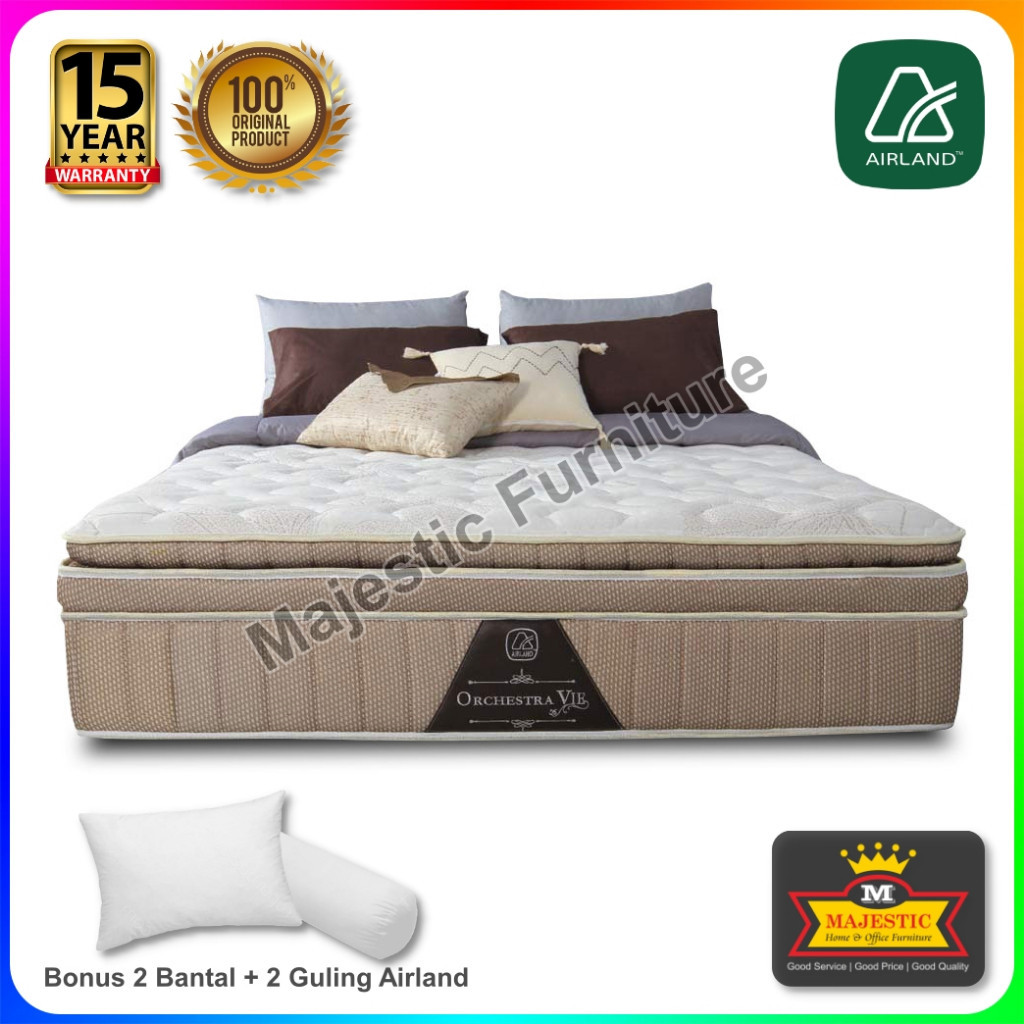 Jual Kasur Springbed Airland Orchestra Vie - 90/100/120/160/180/200 ...