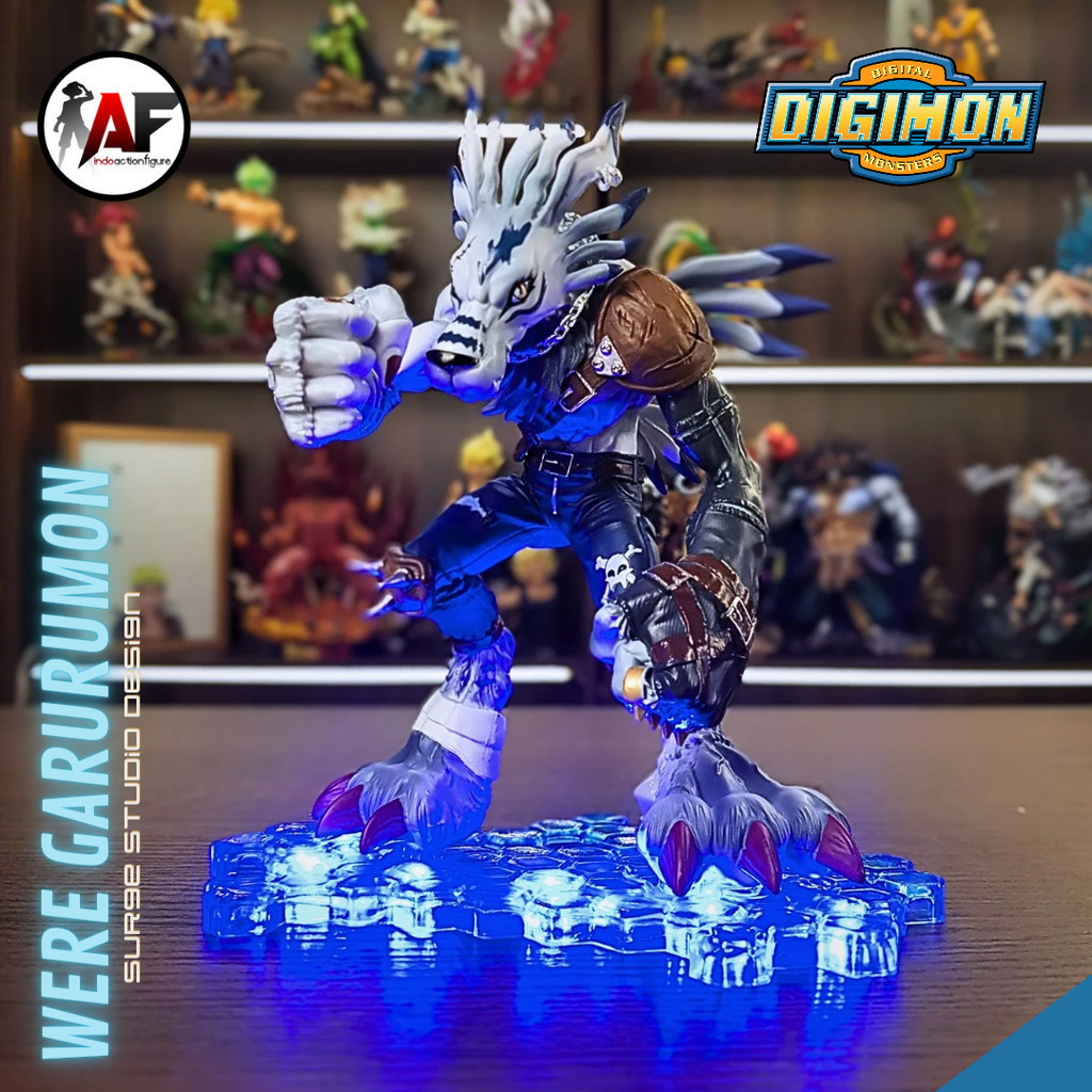 Jual Action Figure Digimon WereGarurumon Surge Studio Design Recast ...