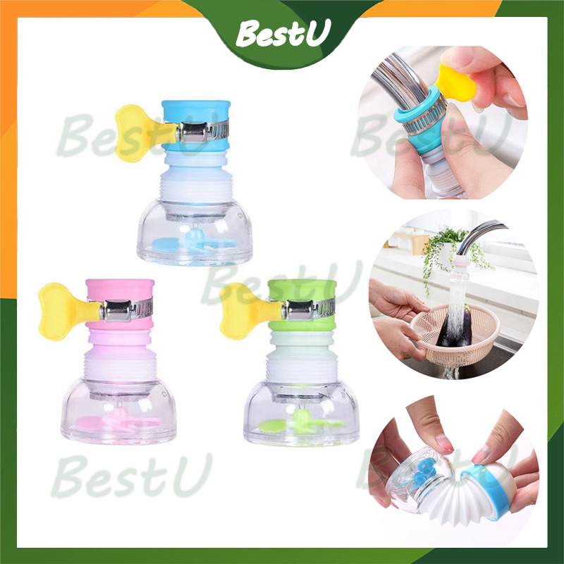 Jual 3pcs Saringan Air Kipas Kincir Putar/Sambungan Keran Air Flexible ...