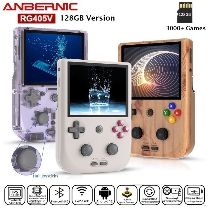 Jual ANBERNIC RG405V 128GB - Dual Mode Emulator Retro Game Handheld ...