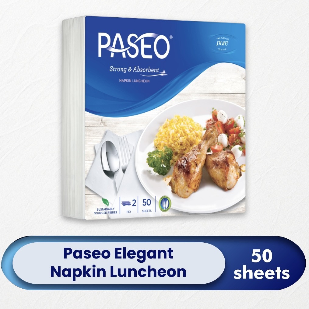 Jual Tissue Paseo Elegant Napkin Luncheon 50 sheets 2 Ply | Shopee ...