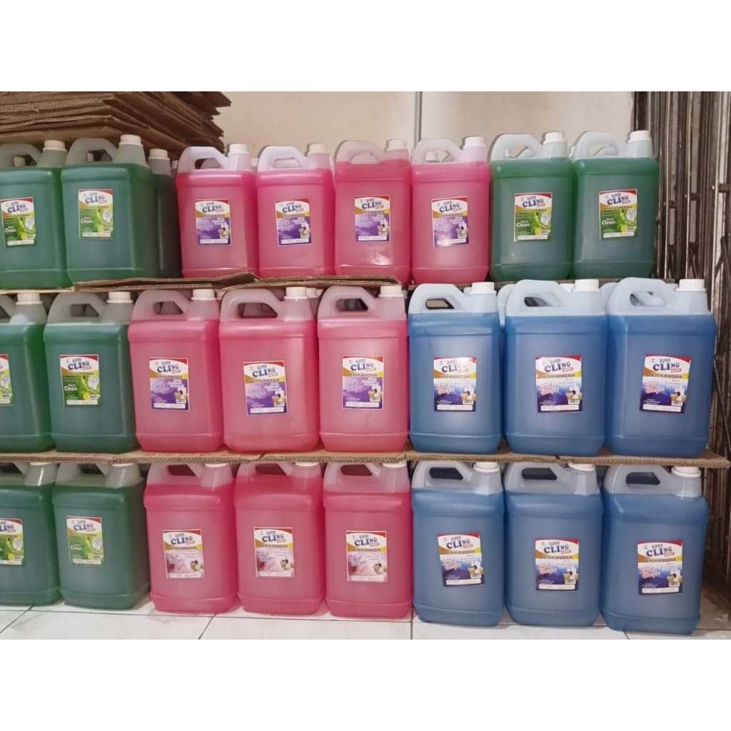 Jual SUPER CLING DETERGEN / SOFTENER / KARBOL / SABUN CUCI PIRING / PEL ...