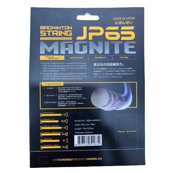 Jual ZR55B Senar - String Badminton Hundred / Senar Hndrd JP 65 Magnite ...