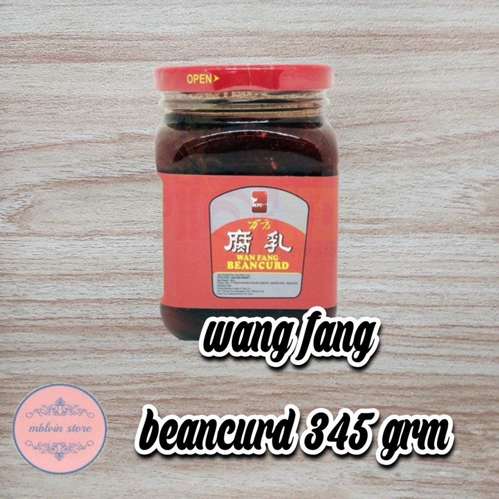 Jual Wan Fang Bean Curd Tauju Tahu Merah 345 gram | Shopee Indonesia