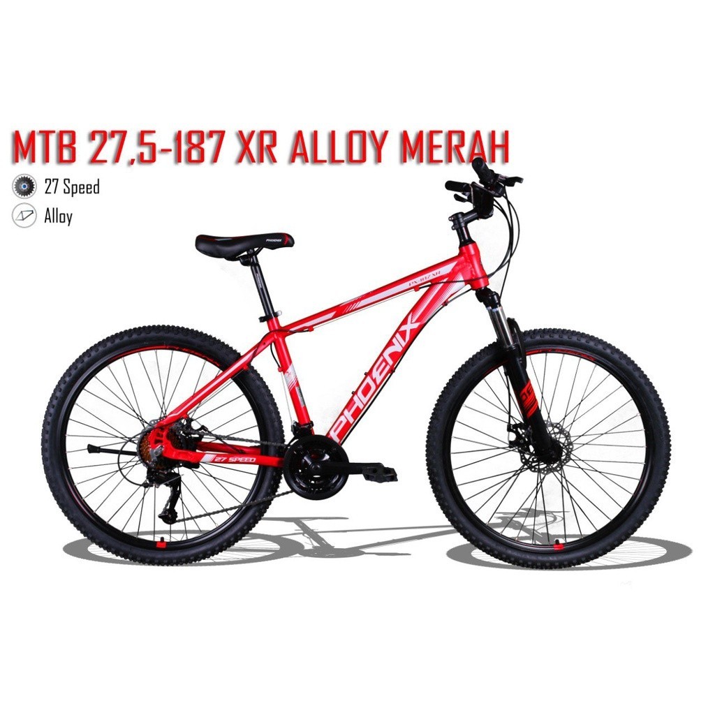 Jual Sepeda Gunung / MTB 26" Phoenix 187 XR | Shopee Indonesia