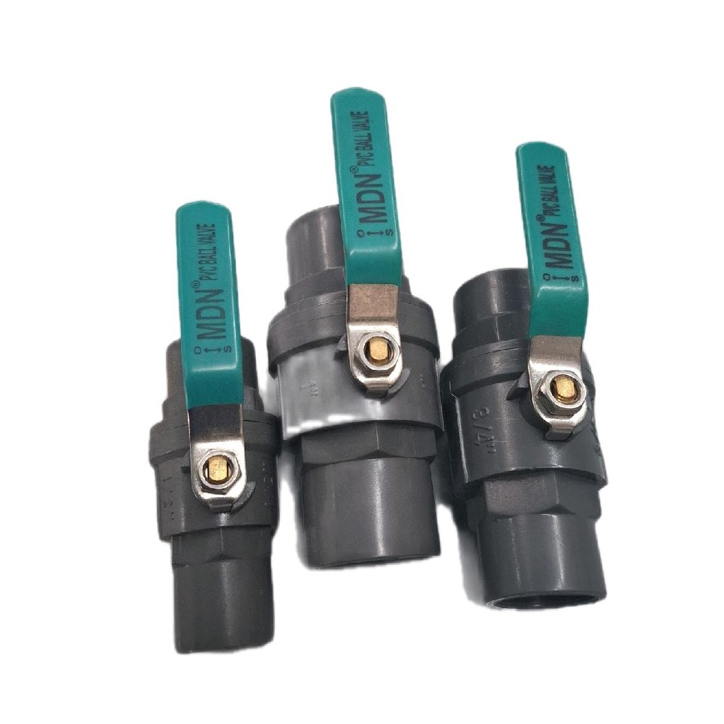 Jual Katup Bola PVC MDN 5001 (1/2" | 1" | 3/4") | Shopee Indonesia