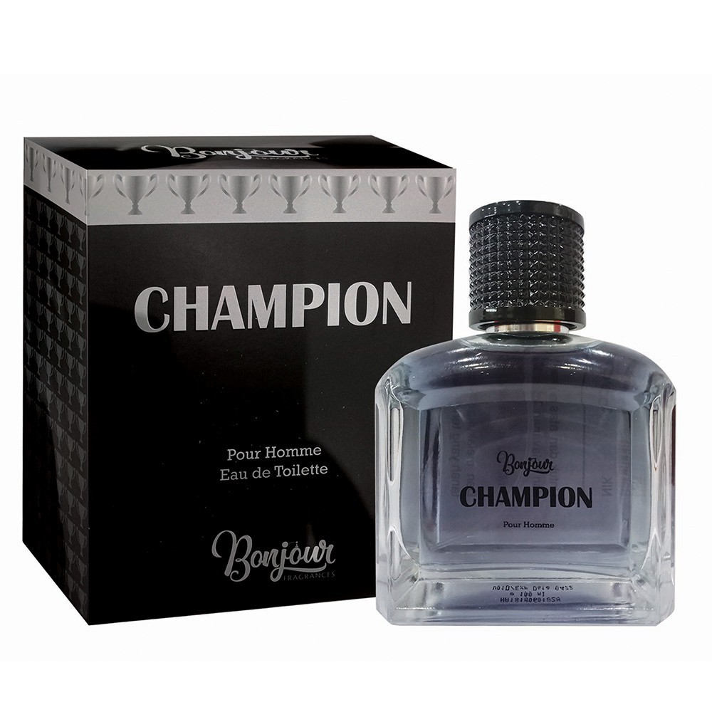 Jual Parfum Pria Bonjour Champion Pour Homme Men Tahan Lama 100 ML ...