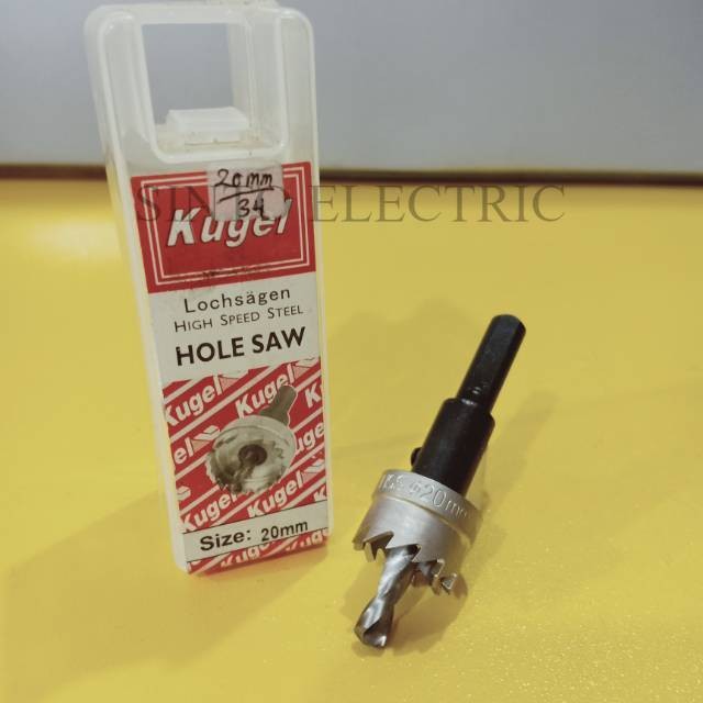 Jual Kugel Holesaw Besi 20 mm Hole Saw Besi 20mm | Shopee Indonesia