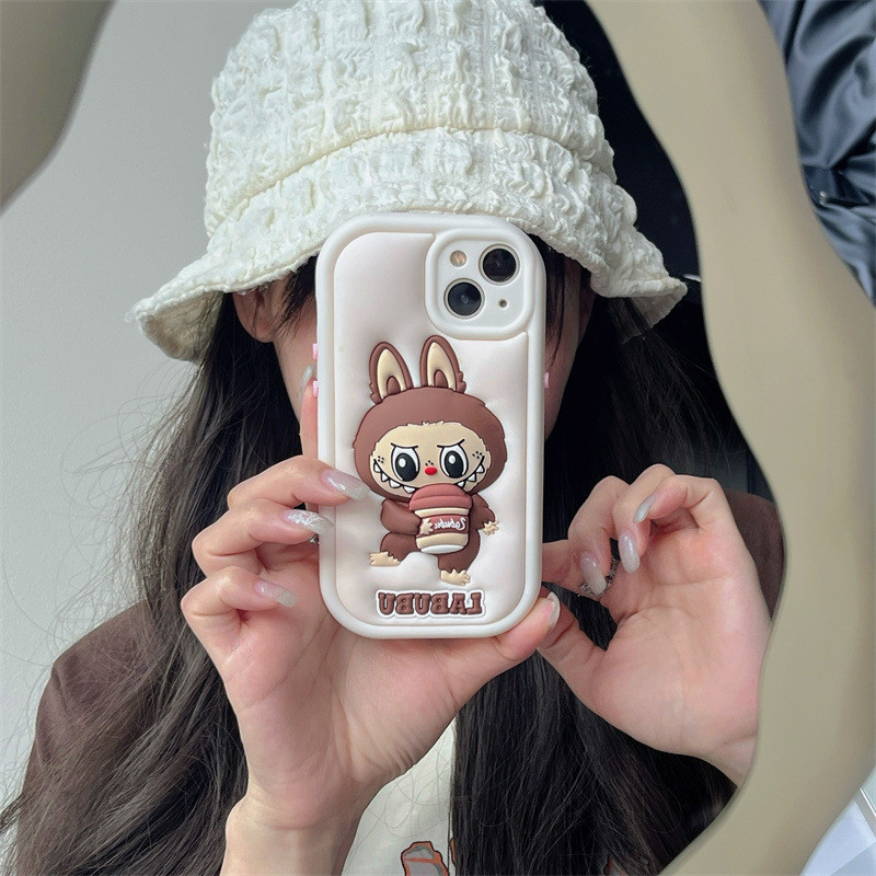 Jual Case Cartoon Cute Labubu Plumpy Silicon Protecitve for iPhone 15 ...